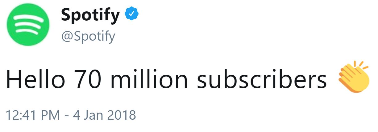 Spotify ya cuenta con 70 millones de usuarios - Peruconnection