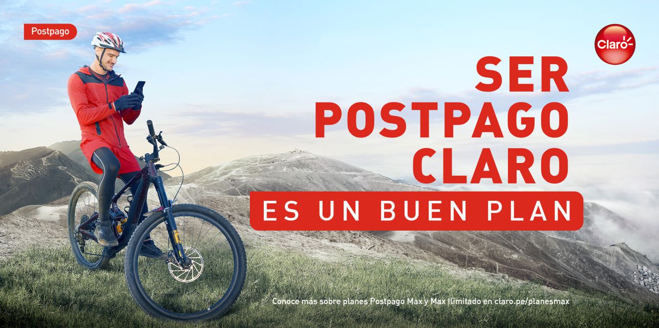 Claro lanza su nueva campaña “Ser postpago Claro es un buen plan”